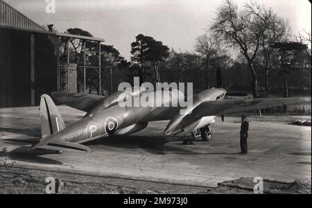 The sole Vickers Type 432 high-altitude fighter, DZ217 Stock Photo - Alamy