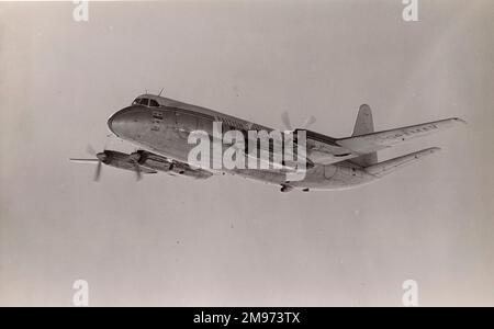 The prototype Vickers Viscount 700, G-AMAV Stock Photo - Alamy