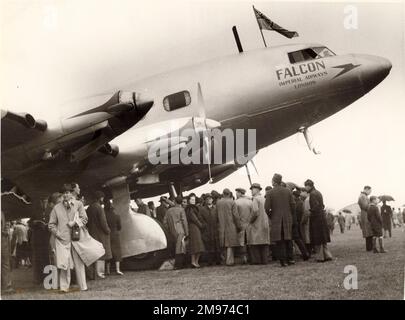 The fourth de Havilland DH91 Albatross, G-AFDJ, Falcon, of Imperial ...