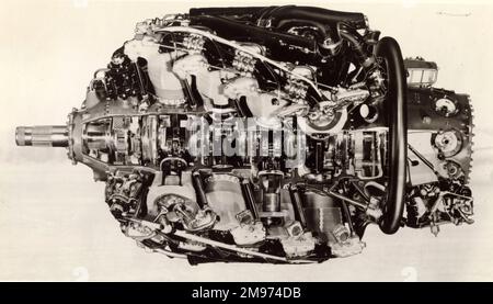 Pratt & Whitney R-4360 Wasp Major radials fitted to a Boeing ...