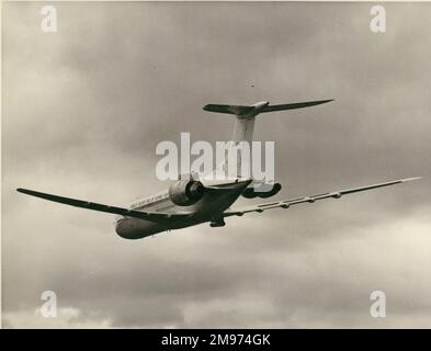 Vickers VC10, G-AXLR, was used a testbed for the Rolls-Royce RB211 ...