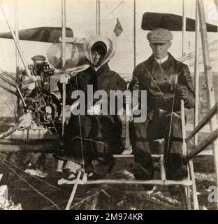 King Edward VII with Wilbur Wright Stock Photo - Alamy