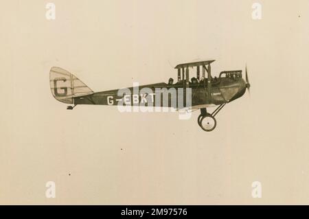 First prototype de Havilland DH60 Moth, G-EBKT, during a demonstration ...