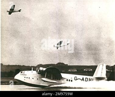 Short S23 Empire Flying Boat, G-ADHL, Canopus Stock Photo - Alamy