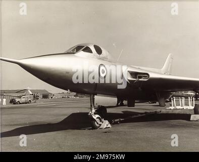 Airplane - Avro 707c Stock Photo - Alamy