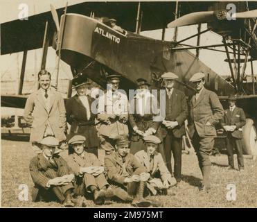 Handley Page V/1500, F7140, Atlantic, entered for the attempted 1919 ...