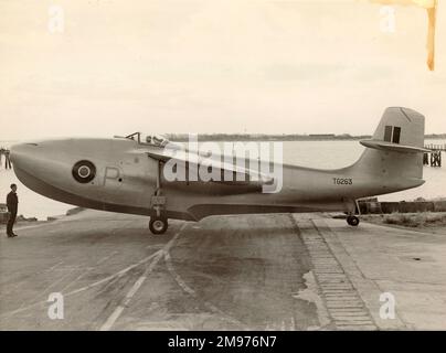The first prototype Saunders-Roe SR.A/1, TG263, 30 July 1947 Stock ...