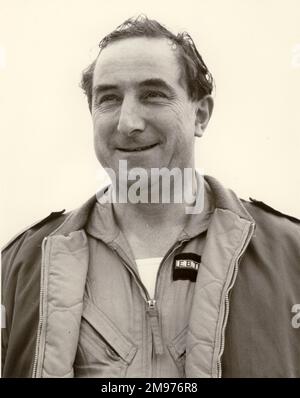 Test pilot Ernest Brian Trubshaw, CVO, CBE, OBE, 1924-2001 Stock Photo ...