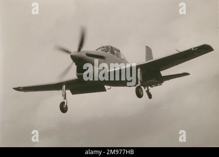 Boulton Paul Sea Balliol T21 Advanced Training Aircraft, UK Stock Photo ...