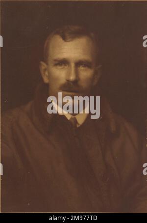 Charles Clement Walker (1877-1968) of de Havilland in later life Stock ...