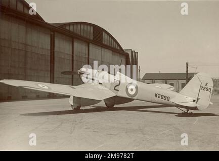 Supermarine Type 224 F7/30, K2890 Stock Photo - Alamy