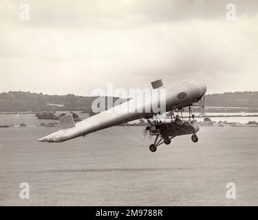 ML Utility Aircraft Mk1 inflatable wing aircraft at White Walthan. 1957 ...