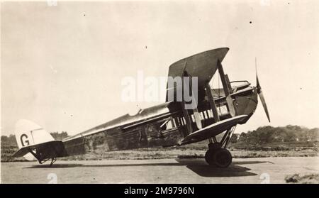 de Havilland DH18B, G-EAWW, City of Brussels, was delivered to Instone ...