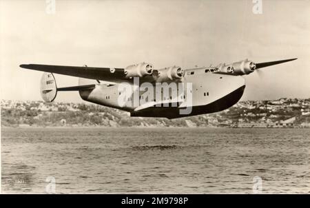 Boeing 314A Clipper, NC18607, of Pan American Airways was sold to BOAC ...