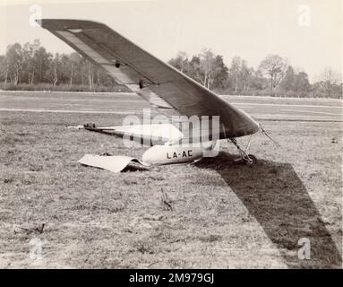 Horten HIV glider, LA-AC Stock Photo - Alamy