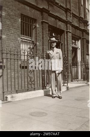 Air Cdre Edward Maitland Maitland, CMG, DSO, AFC, FRGS, 1880-1921, left ...