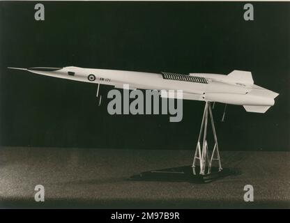 Armstrong Whitworth AW171 Narrow-delta wing aircraft to Spec ER 161T ...