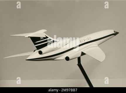 Hawker Siddeley supersonic transport aircraft study Stock Photo - Alamy