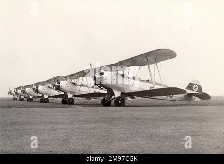Focke-Wulf Fw44B Stieglitz Stock Photo - Alamy