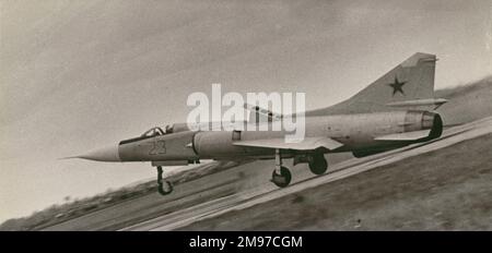 Mikoyan-Guryevich MiG-23PD (codename Faithless, also known as MiG-23-01 ...