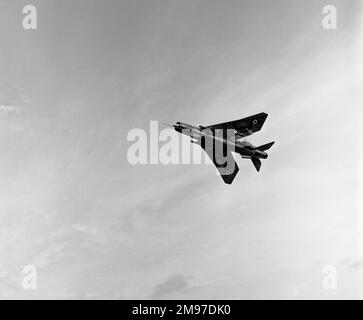 English Electric Lightning F.3 XP697 of 74 Squadron RAF at Farnborough ...