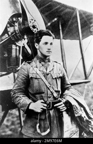 Albert Ball, WWI English Flying Ace Stock Photo - Alamy