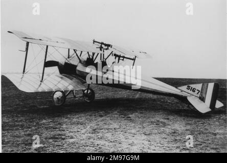 World War 1 biplane Lewis Gun for the rear gunner Stock Photo - Alamy