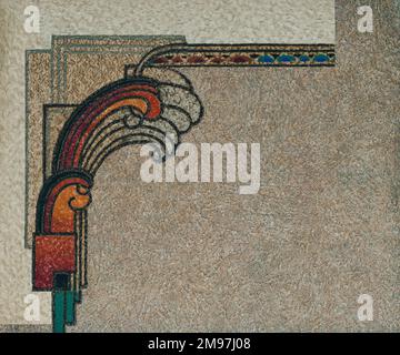 Corner design in an SMB wallpaper sample book Stock Photo - Alamy