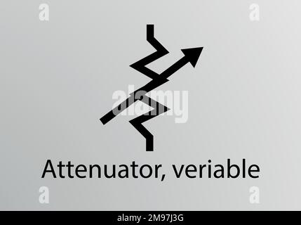 Amplifier Symbol, Vector symbol design. Engineering Symbols Stock ...