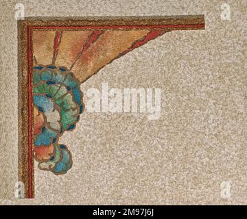 Corner design in an SMB wallpaper sample book Stock Photo - Alamy