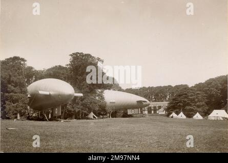 Bude Mooring-Out Site (sub-station to Mullion), 12 July 1918 Stock ...