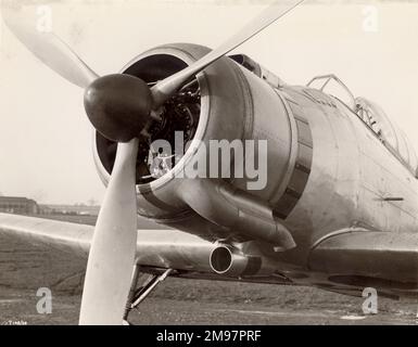 Bristol Taurus II radial installation on Bristol Type 148B, K6552 Stock ...