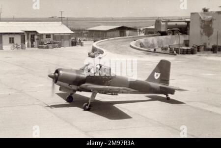Armed ex-RAF Hunting P56 Provost Mk52 of the Sultan of Oman Air Force ...