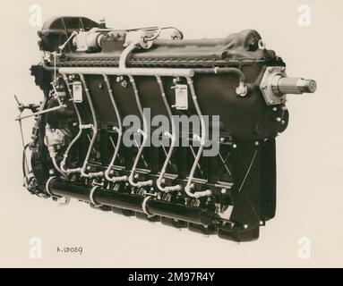 de Havilland Gipsy Six six-cylinder, air-cooled inverted inline of ...