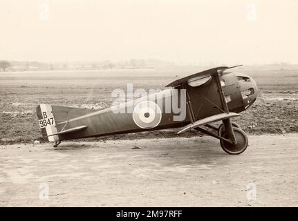 BAT Bantam I, B9947, with the engine removed Stock Photo - Alamy