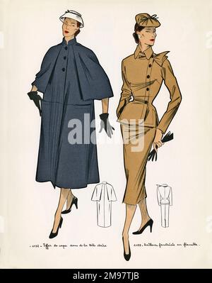 French Fashions - 1950s Stock Photo - Alamy