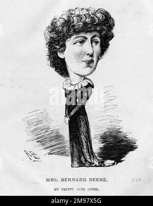 Mrs Bernard Beere (Fanny Mary Whitehead), actress, in The Promise of ...