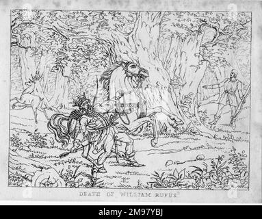 WILLIAM RUFUS KILLED Stock Photo - Alamy