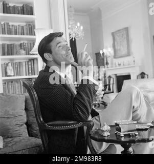 Advertisement for Life cigarettes -- male model (Peter Anthony) posing ...