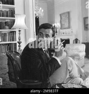 Advertisement for Life cigarettes -- male model (Peter Anthony) posing ...