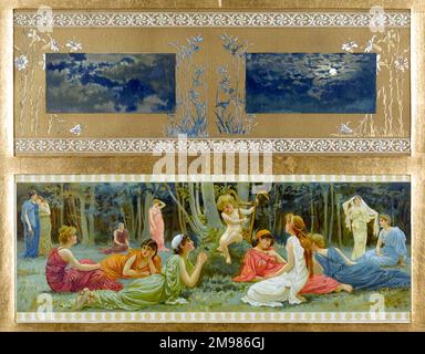 Design by Alice Mary Havers for Gilbert and Sullivan, Savoy Operas, A ...
