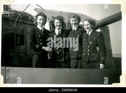 On board HMS Queen Emma en route for Normandy, France, D-Day, June 1944 ...