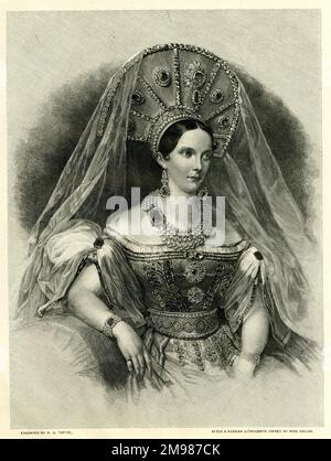 Charlotte of Prussia (1798-1860). Empress consort of Russia (1825-1855 ...