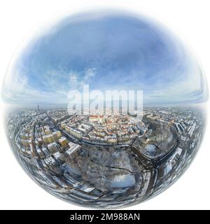 Cold and wintry day in Augsburg around the Red Gate Stock Photo - Alamy