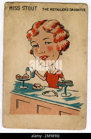 Watney's Happy Families - Miss Combe, the Manager's Daughter Stock ...