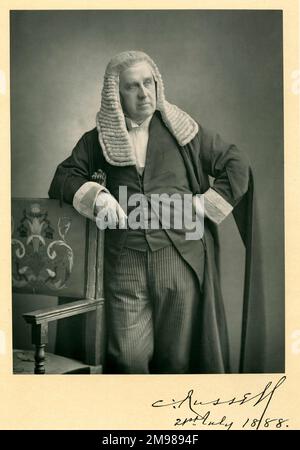 Sir CHARLES RUSSELL, lord RUSSELL OF KILLOWEN lawyer, lord chief ...