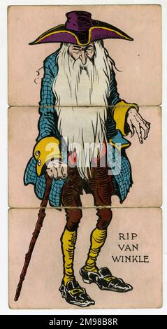 The story of Rip Van Winkle, a man who falls asleep for 20 years and ...
