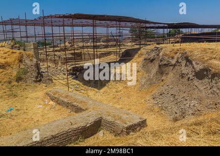 Hegmataneh (Ecbatana) ruins in Hamadan, Iran Stock Photo - Alamy
