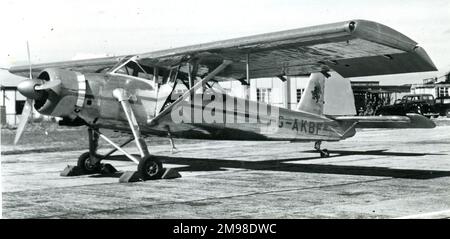 The first Scottish Aviation Pioneer 2, G-AKBF Stock Photo - Alamy