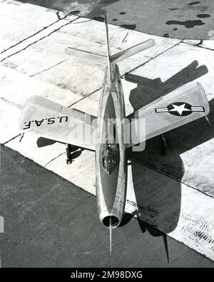 Republic XF-91 Thunderceptor Stock Photo - Alamy
